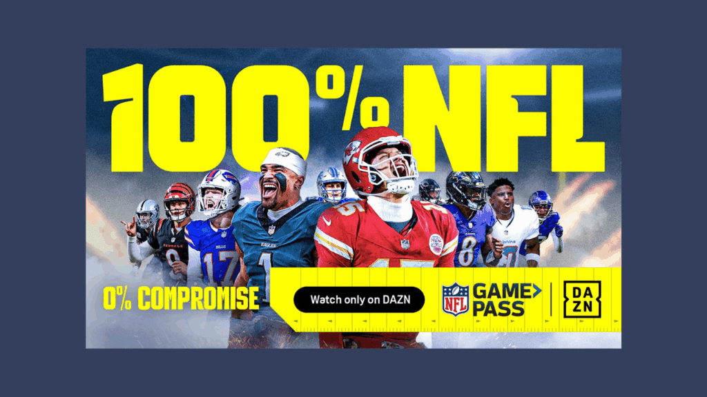 DAZN Announces New Features for NFL Game Pass - Access Industries
