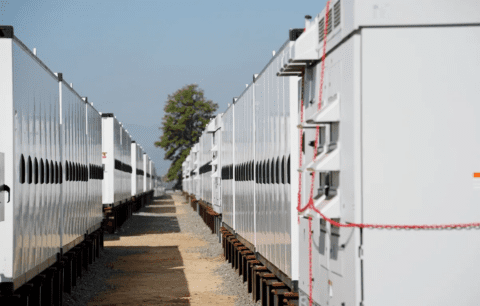 Calpine's Giant Battery Storage Facility Under Construction in California